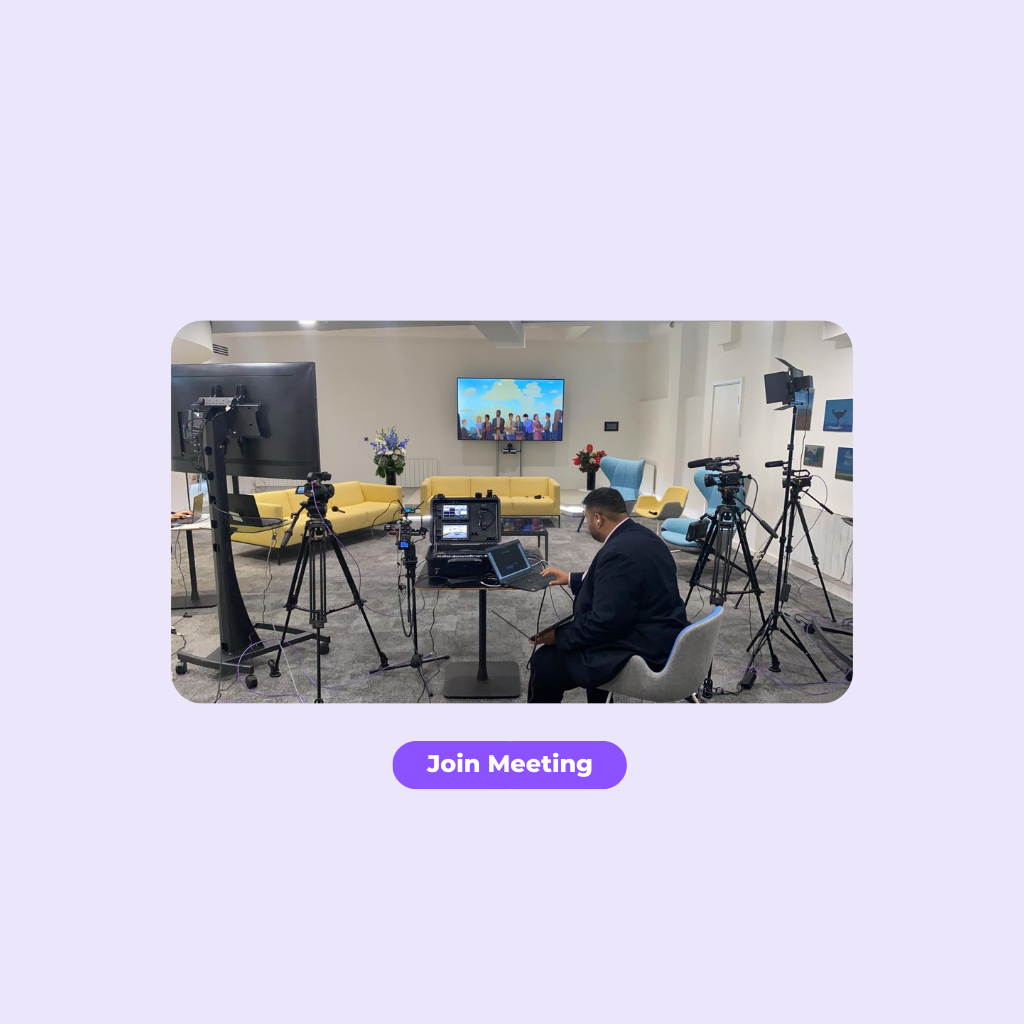 Corporate Meeting Live-Stream - Story House Productions